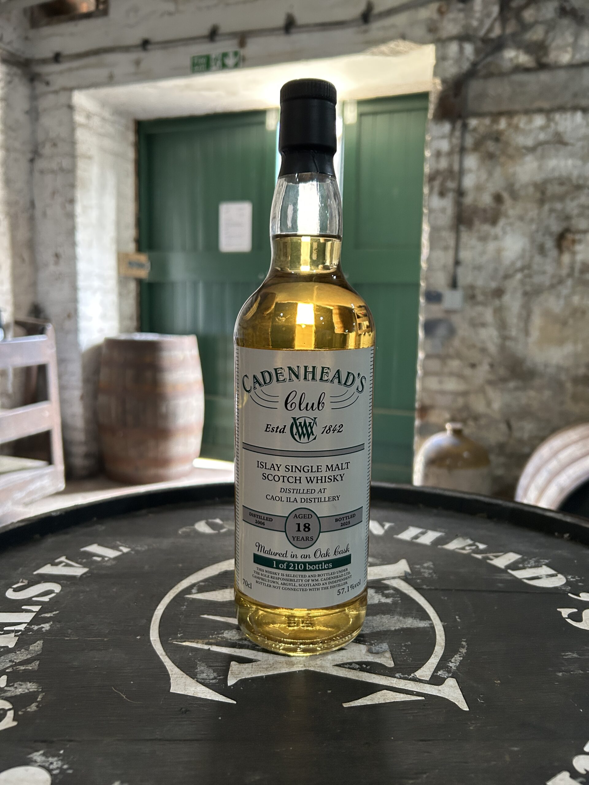 Cadenhead's Club, March 2025 - Caol Ila 18yo - Wm Cadenhead's