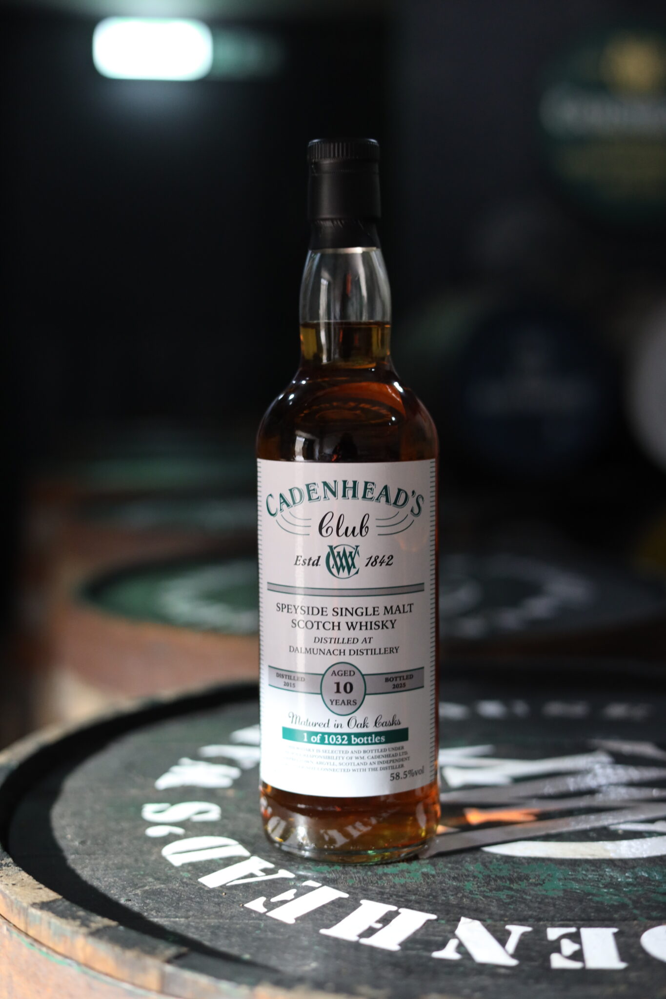 Cadenhead's Club, October 2025 - Dalmunach 10yo - Wm Cadenhead's